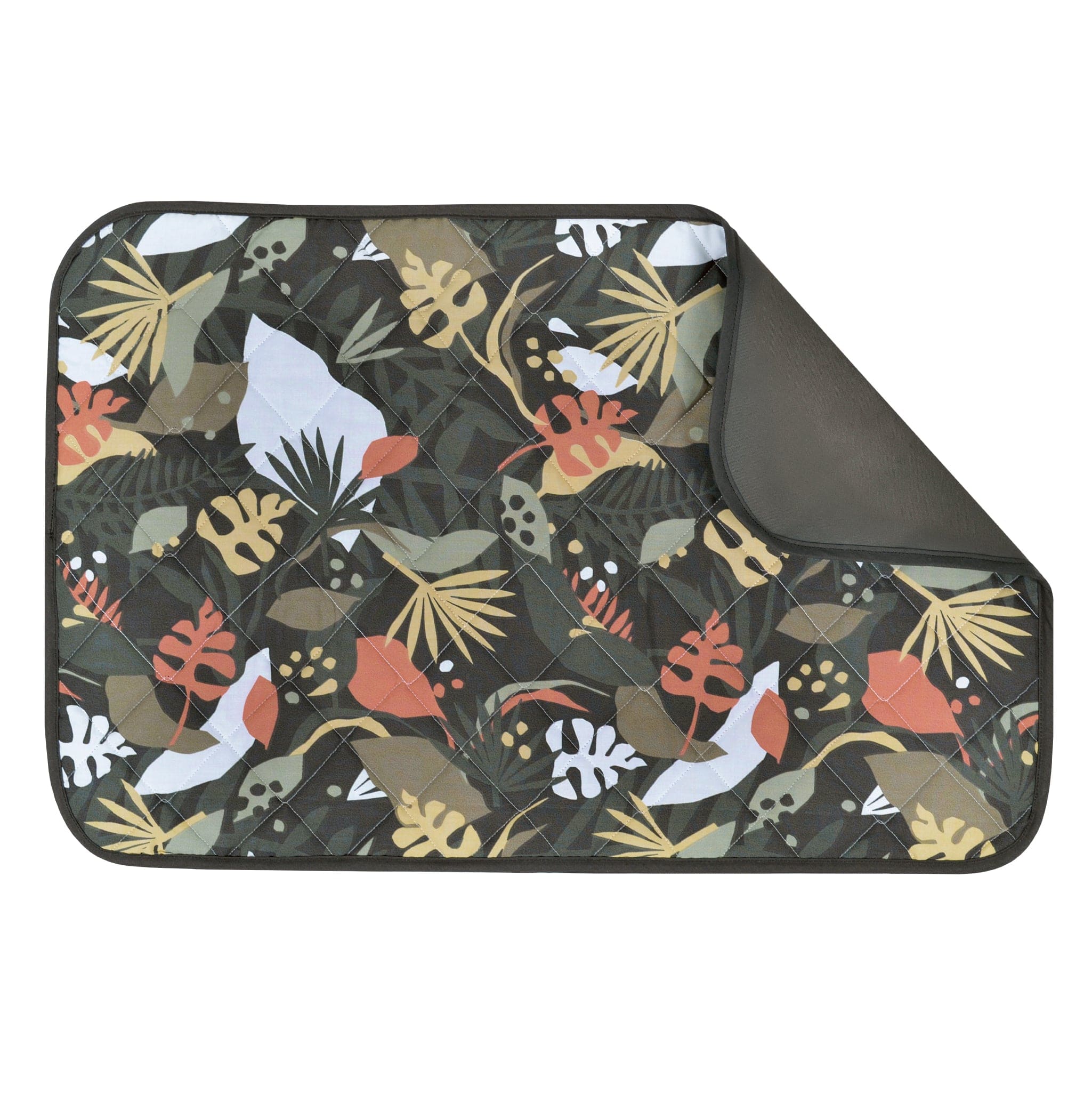 Waterproof quilted chaging pad - Tropical (no packaging) – Perlimpinpin