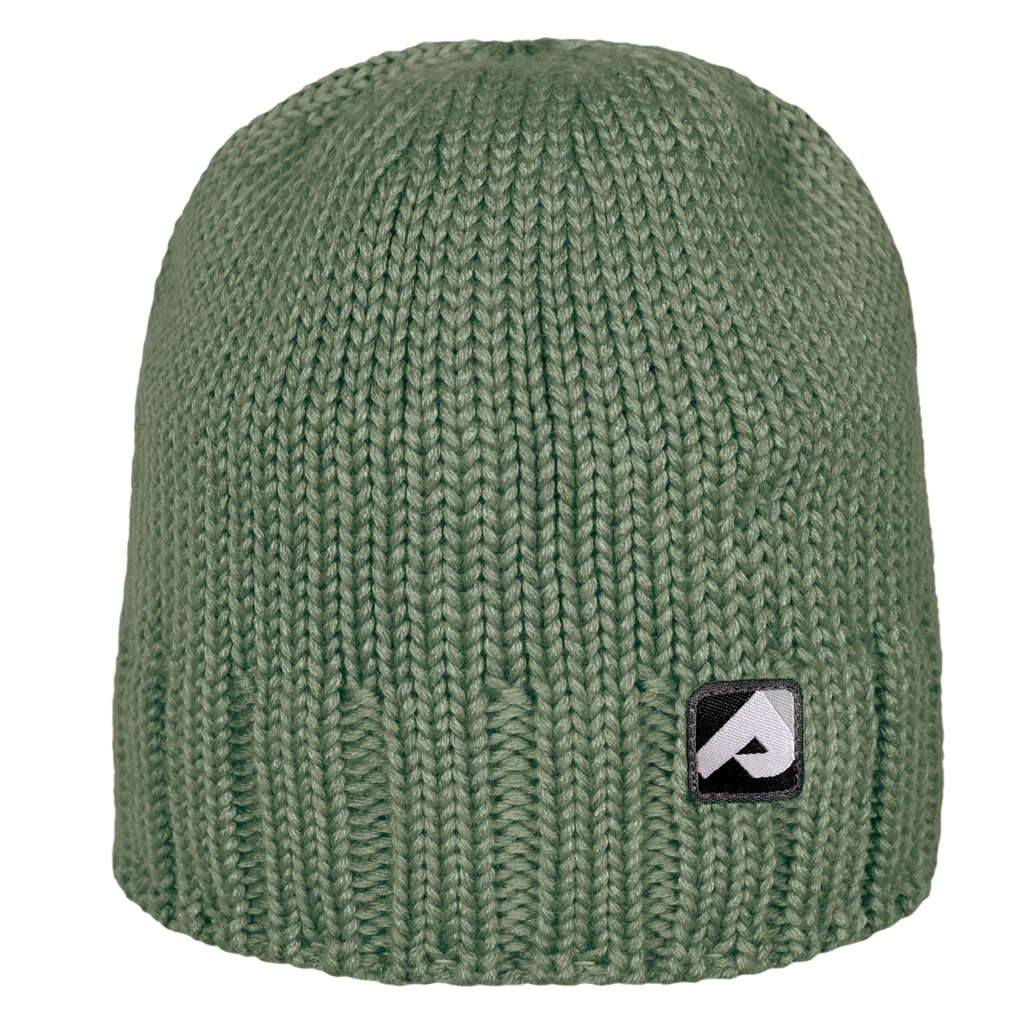 Single layer acrylic beanie - kaki – Perlimpinpin