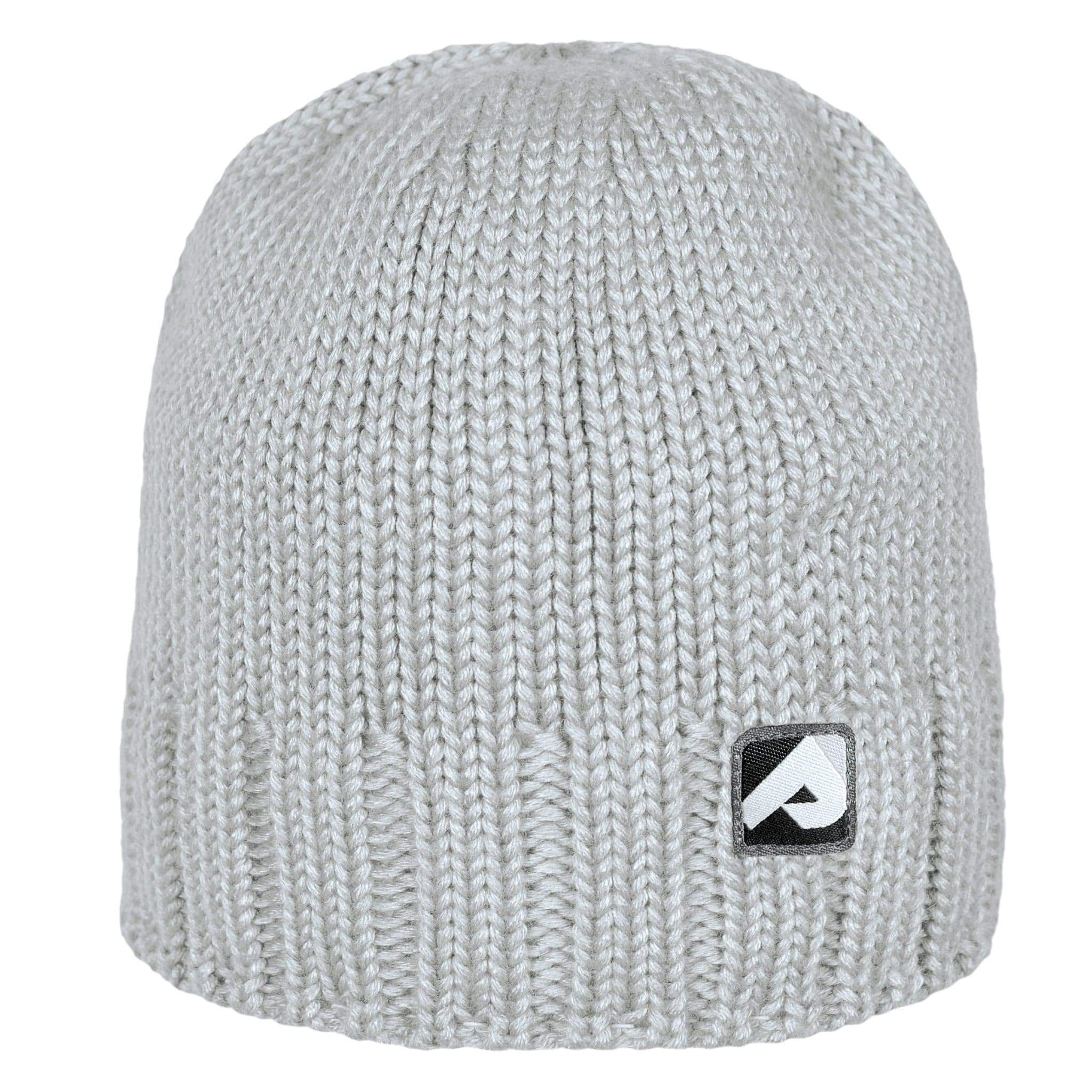 Single layer acrylic beanie - light grey – Perlimpinpin