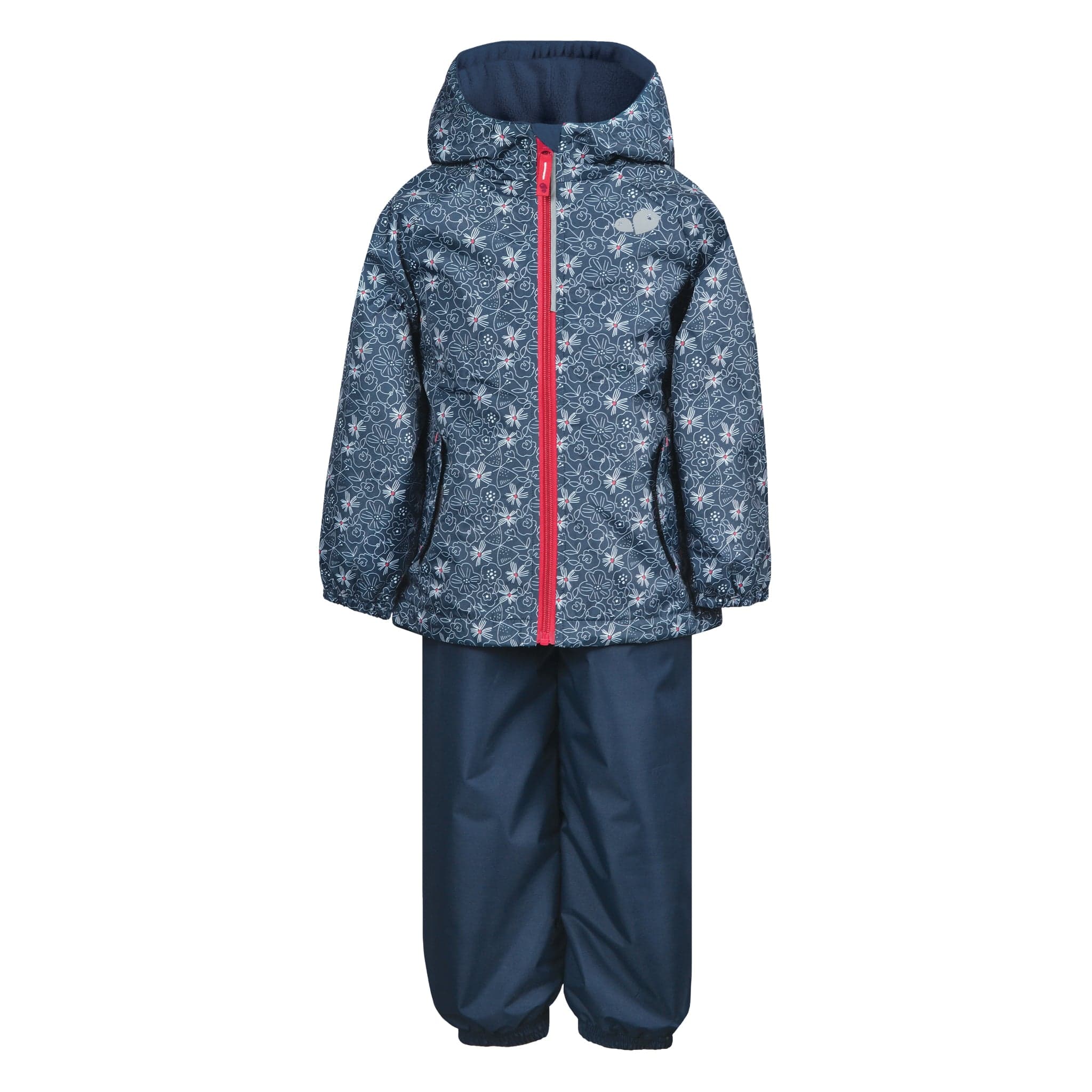 Ensemble 2 pièces mi-saison pour fille - Floral – Perlimpinpin